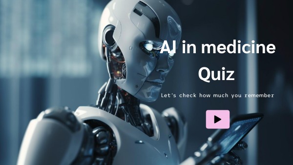 A1 - Quiz - AI in medicine