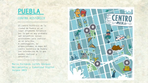 MAPA TURÍSTICO DE PUEBLA | Genially
