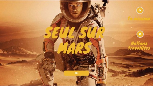 Seul sur Mars-PC | Genially