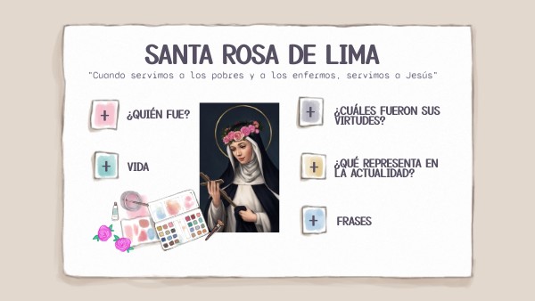 SANTA ROSA DE LIMA - DOMÉNICA ALVAREZ