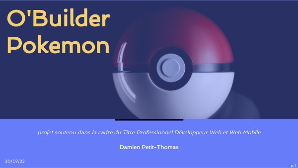 O'Builder Pokemon