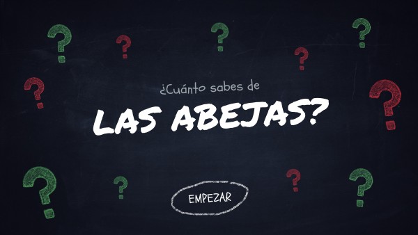 QUIZ CUÁNTO SABES DE LAS ABEJAS
