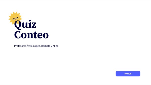 Quiz | Genially