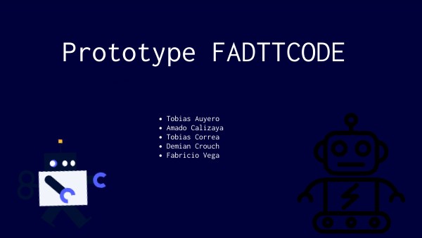 Prototype FADTTCODE