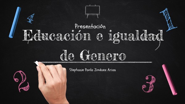 PRESENTACIÓN igualdad de genero | Genially