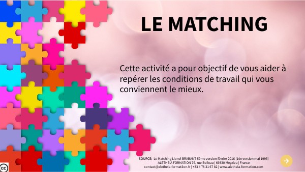 Le matching | Genially