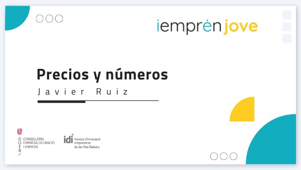 Precios y números