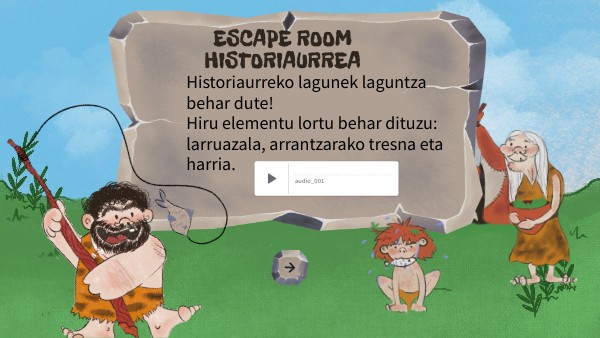 ESCAPE ROOM Yolanda historiaurrea | Genially