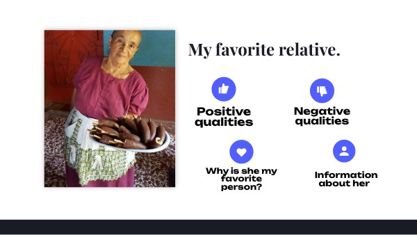 My favorite relative