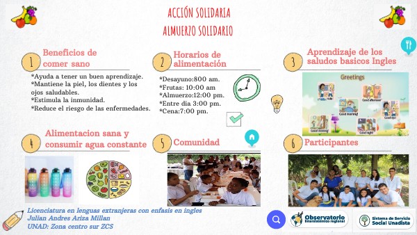 Acción solidaria