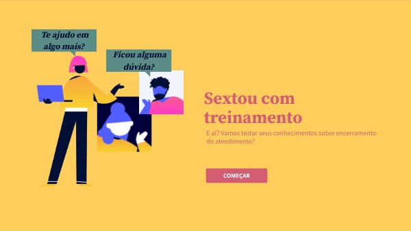Sextou com treinamento | Genially