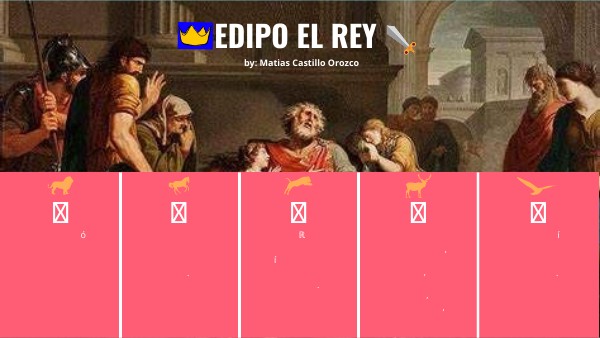 Edipo rey | Genially