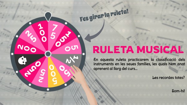 RULETA MUSICAL | Genially