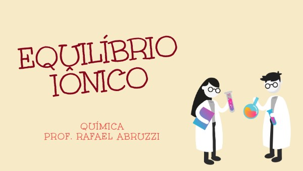 Equilíbrio Iônico