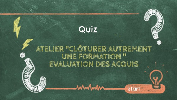 Quiz tableau animé