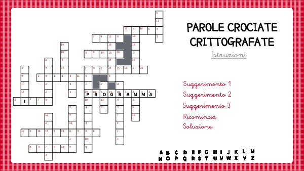 parole croc crittografate | Genially