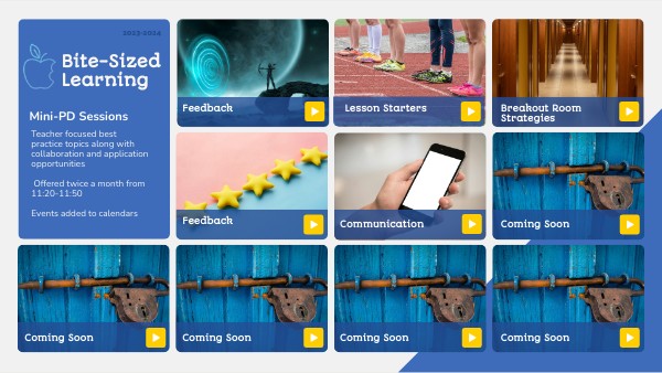 Bite-Sized Learning 23-24