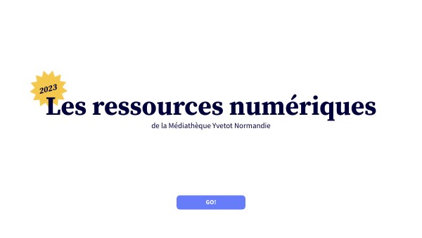 Ressources numériques