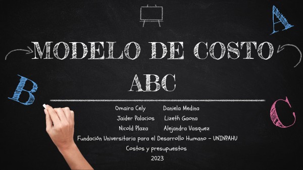 MODELO DE COSTO ABC | Genially