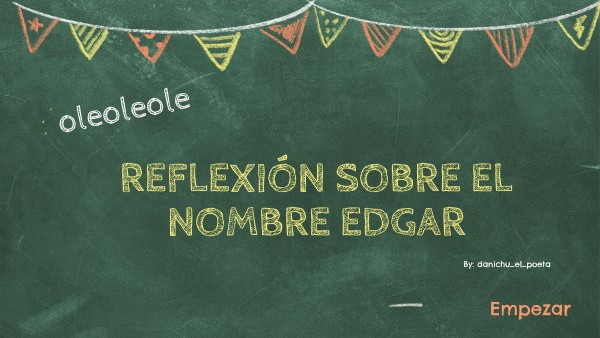 El nombre edgar