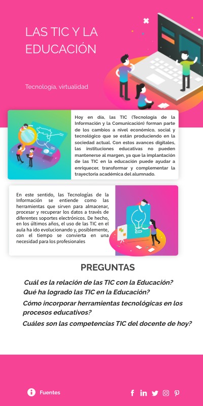 LAS TIC Y LA EDUCACIÓN | Genially