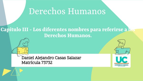 Copia - Derechos Humanos - Capítulo III