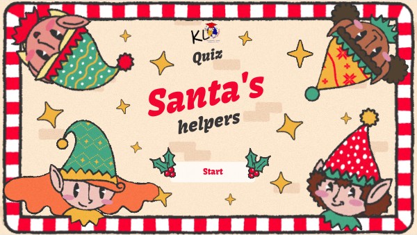 KIDS SANTA'S HELPERS QUIZ | Genially