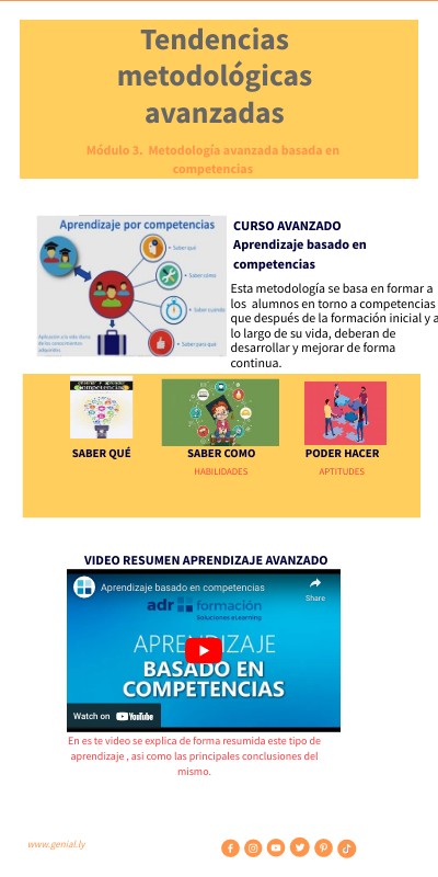 TAREA AVANZADA MÓDULO 3 | Genially