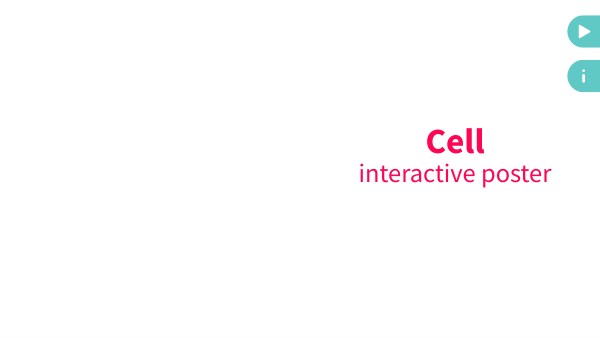Interactive cell poster