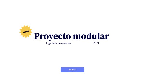 Presentación modular | Genially