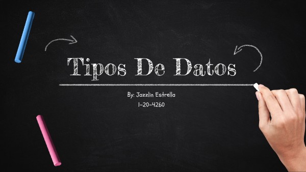 Tipos de datos