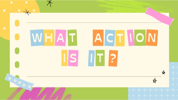 Guess the action UNF TEENS L3W1 | Genially