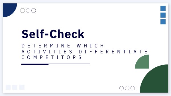 Self-Check