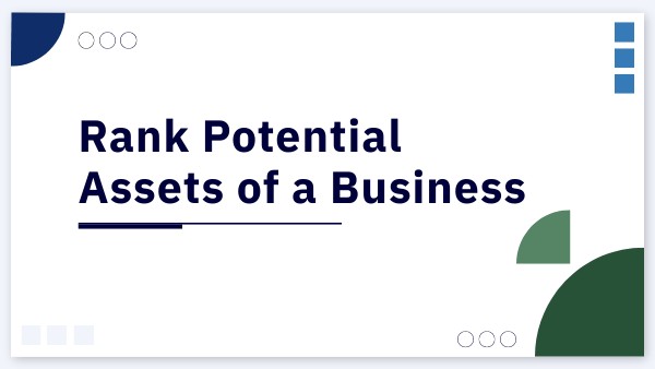 Rank Potential Assets