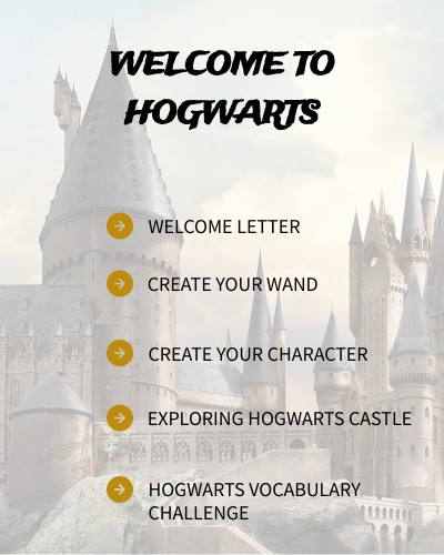 Welcome to Hogwarts