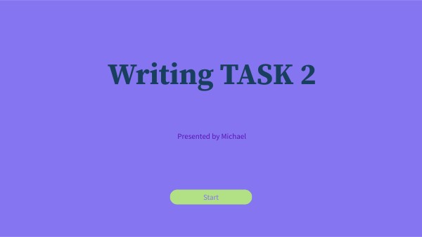 Writing Task 2 ELITE | Genially