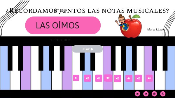 PIANO LIST