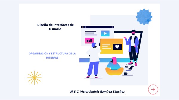 Organización y estructura de la interfaz | Genially