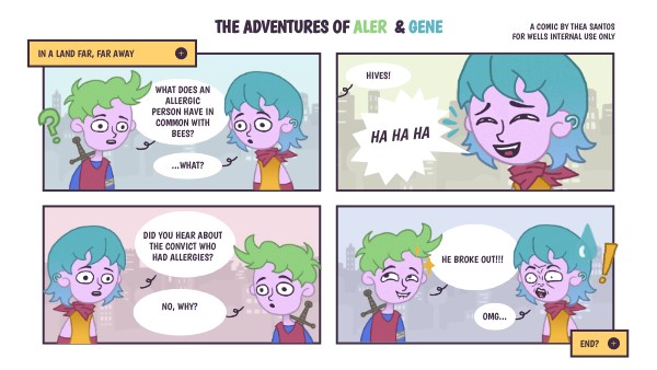 ALLERGEN COMIC | Genially