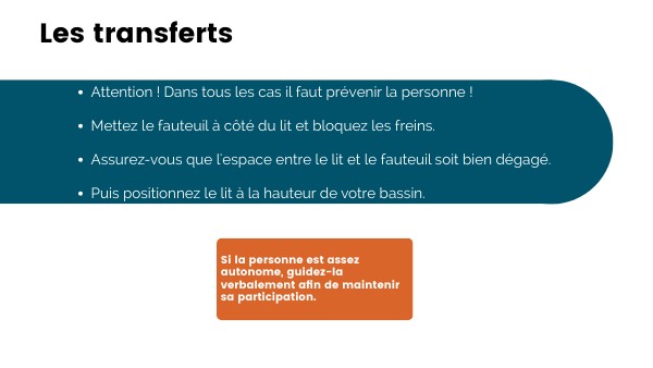 Les transferts