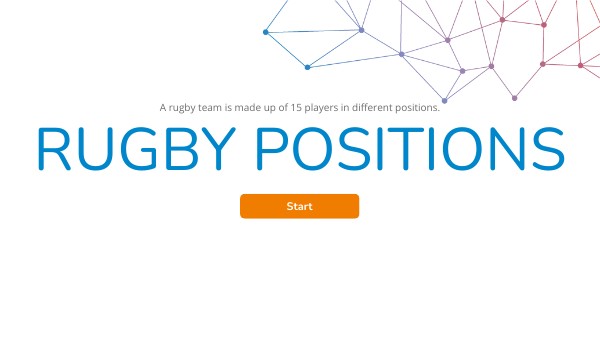 RUGBY POSITIONS | Genially