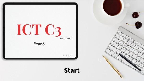 ICT Year 8 - Intro | Genially