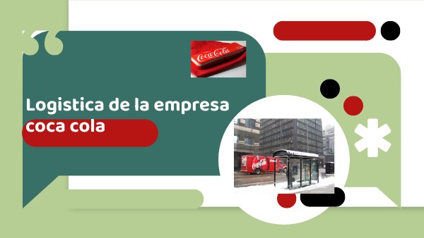 Logística de la empresa Coca-Cola