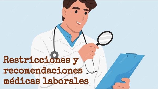 Recomendaciones - Restricciones Laborales | Genially