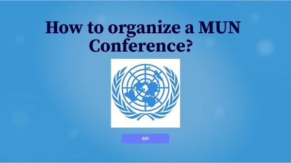 How to organize a MUN Conference