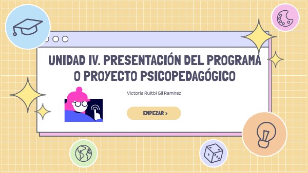 DISEÑO DE PROGRAMAS | Genially