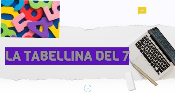 QUIZ TABELLINA DEL 7 | Genially