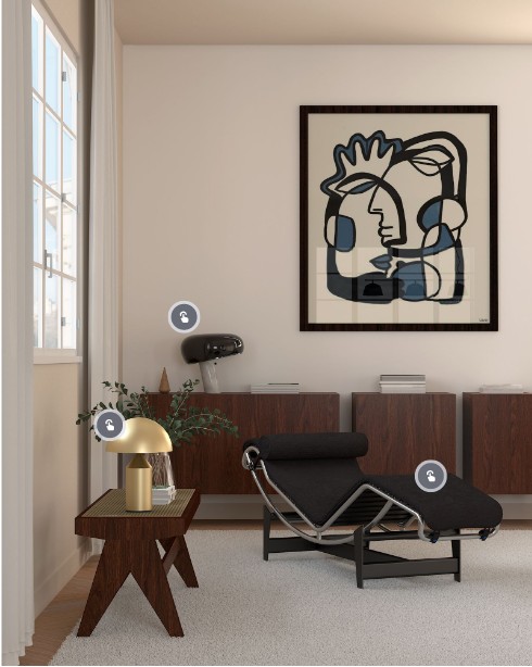 Granatiero Design Studio Appartamento Parigi Interior Dettaglio | Genially