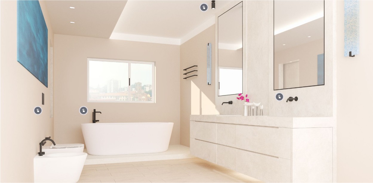 Granatiero Design Studio Ex Industria Monza Bathroom