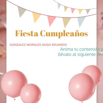 Tarjeta interactiva cumpleaños | Genially